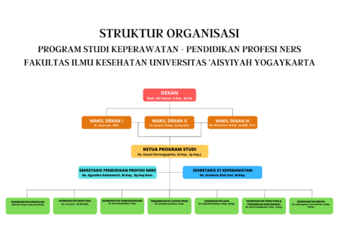 Struktur Organisasi Prodi S1 Keperawatan-Pendidikan Profesi Ners | Ners Universitas 'Aisyiyah ...